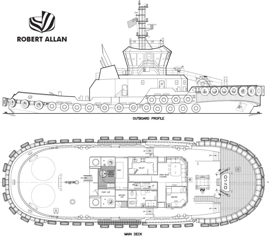 ASD 35/50 Tug Delivered to Tianjin Port - Robert Allan Ltd.