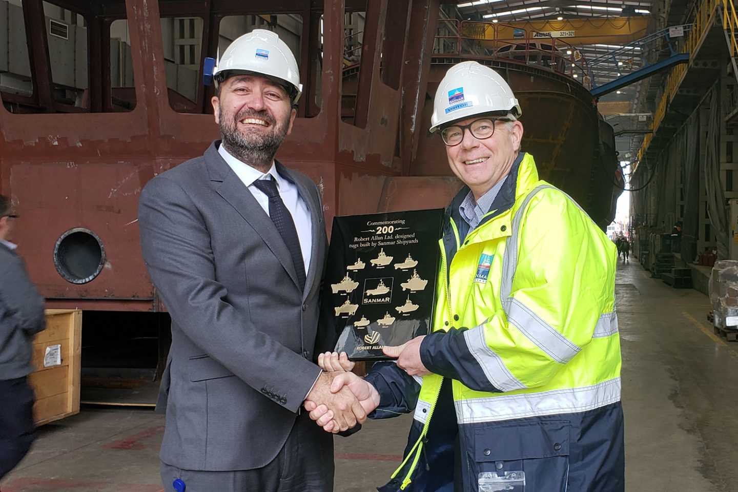 200th Tug Built by Sanmar to a Robert Allan Ltd. Design - Robert Allan Ltd.