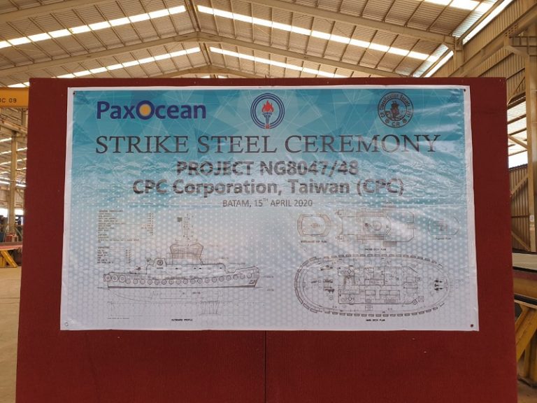 "Strike Steel" Ceremony for the TRAktor 3200-V Tugboats being built in ...