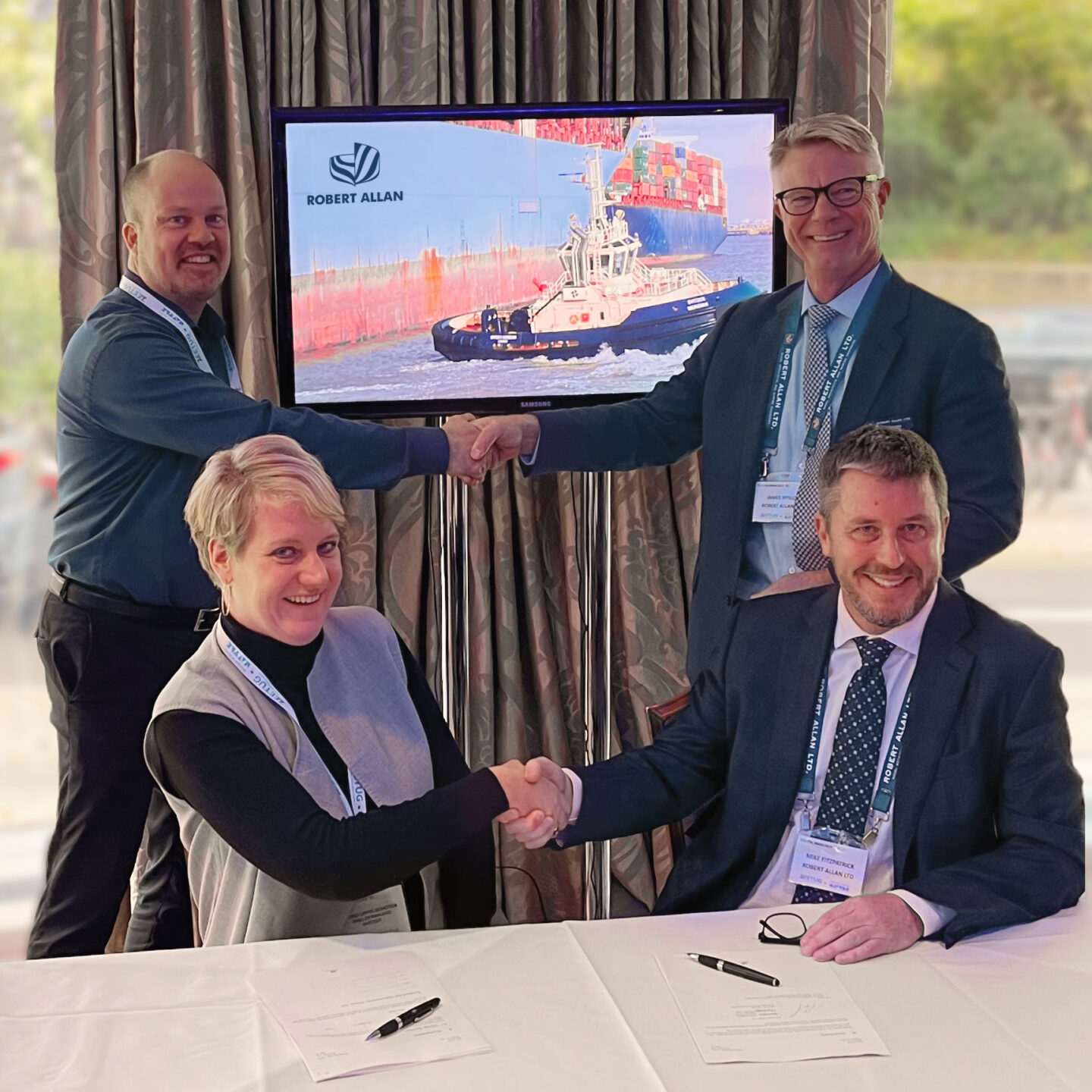Robert Allan Ltd. and Svitzer sign a major agreement aimed at reducing ...