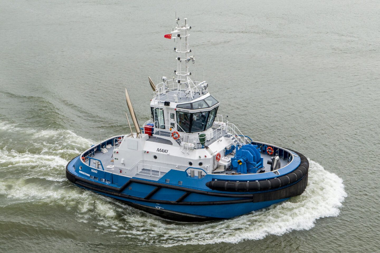 Maki and Ika Nui, two RAmparts 2100-CL harbour tugs, delivered to ...