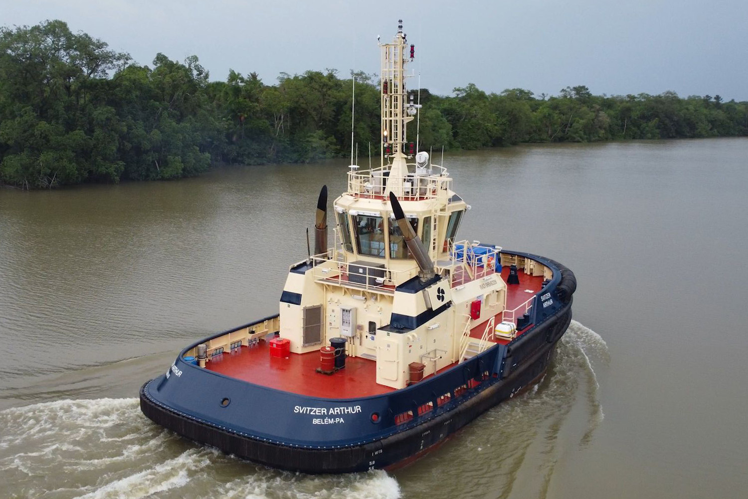 Estaleiro Rio Maguari (ERM) delivers first RAmparts 2300-ERM Tug to ...