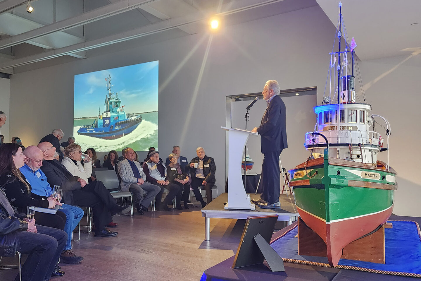 Launching “Workboats for the World” - Robert Allan Ltd.