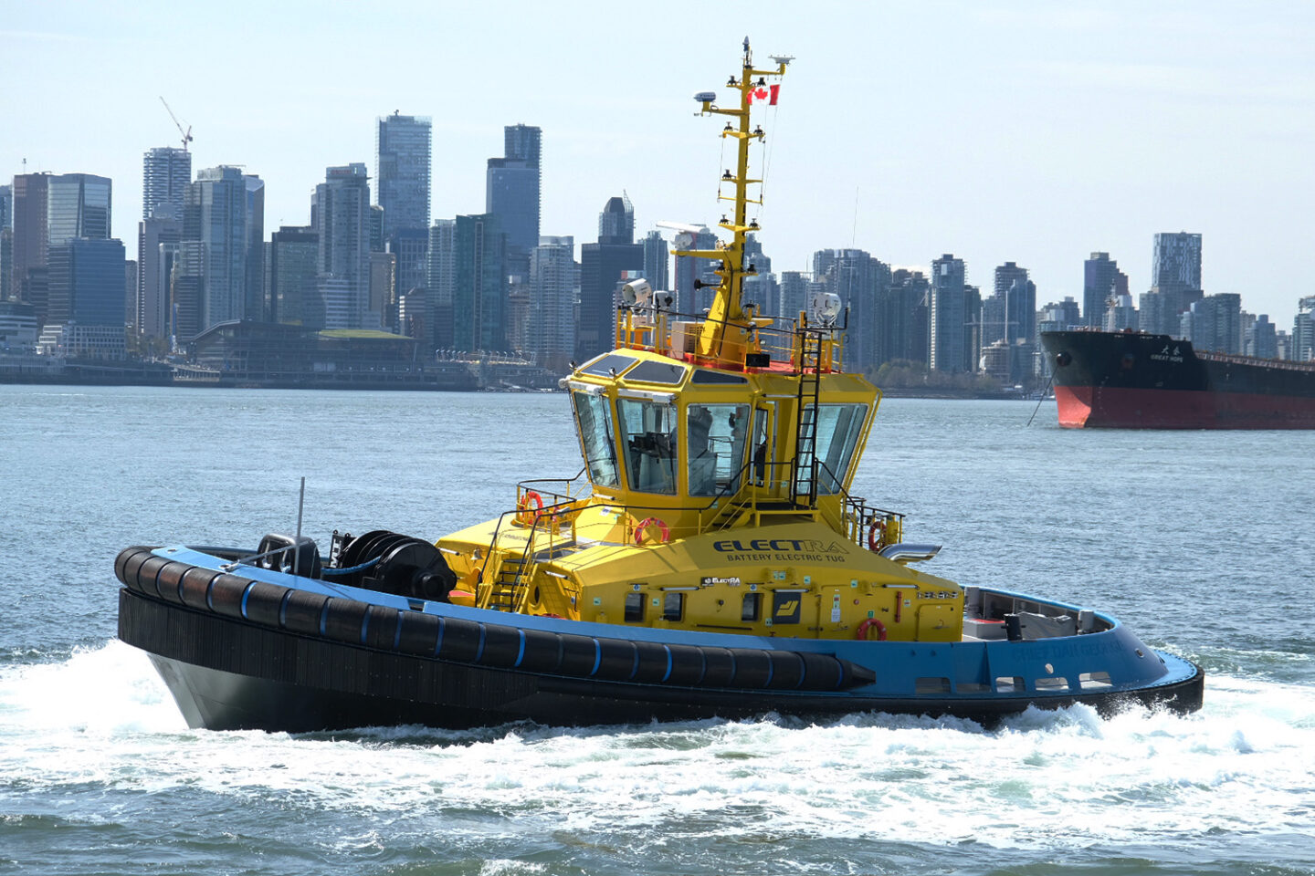 Vancouver Proudly Welcomes its First Resident Battery Electric Tugs ...