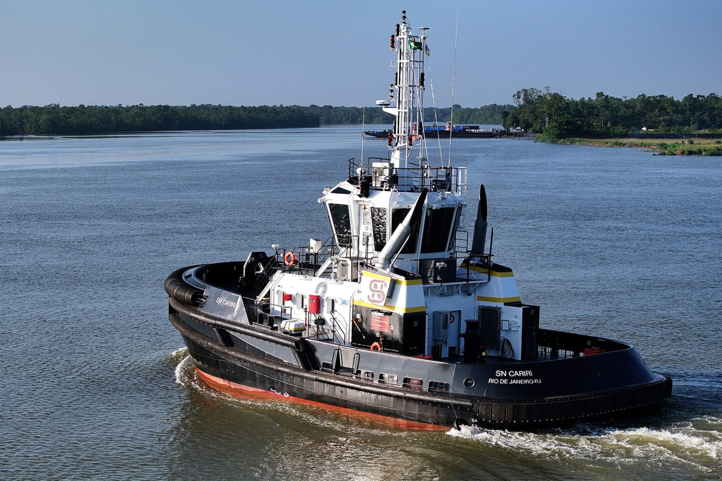RAmparts 2300 Harbour Tug SN Cariri delivered to Sulnorte in Brazil ...