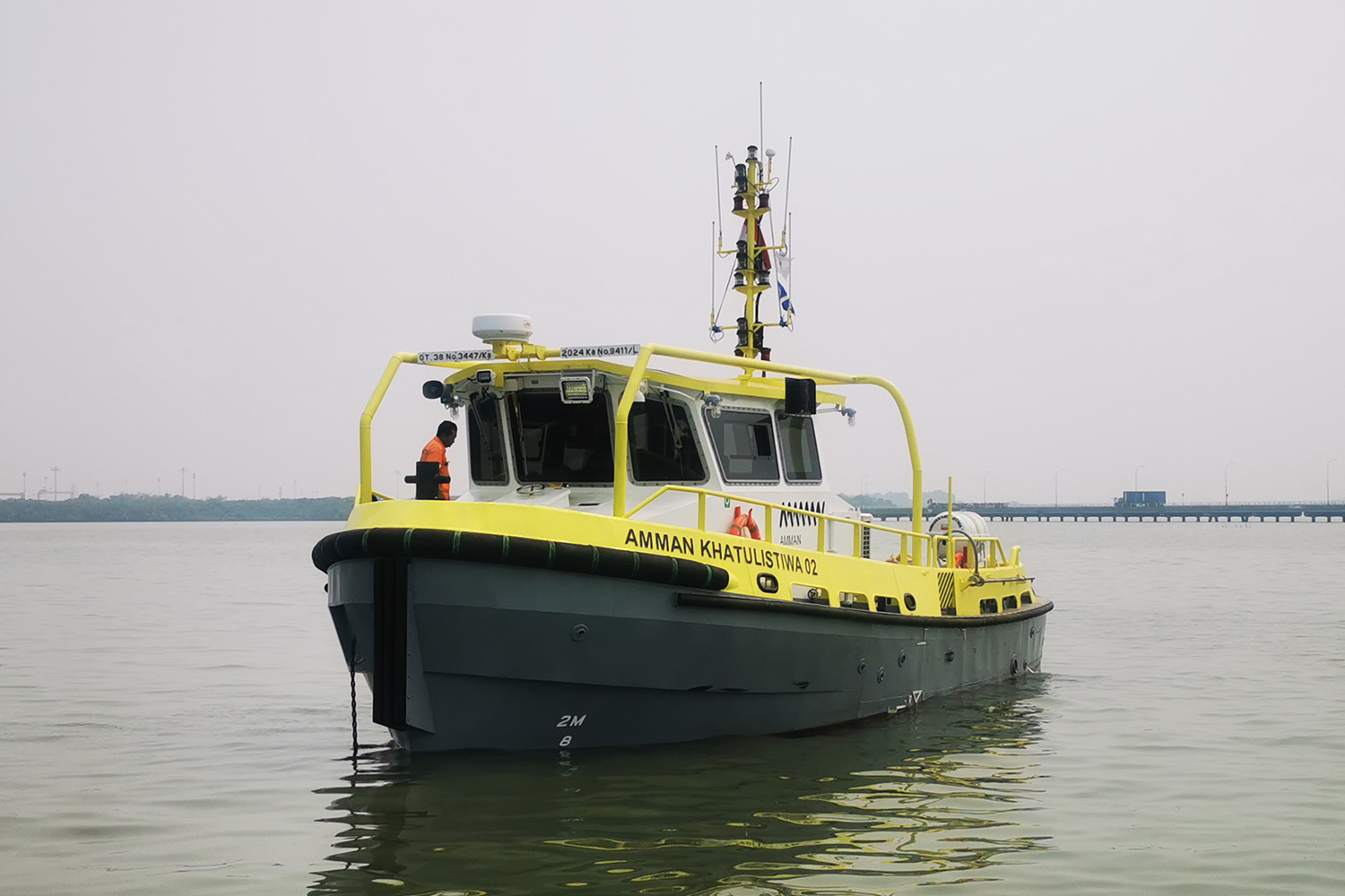 Two new multi purpose mooring boats for AMMAN, Indonesia’s major copper ...